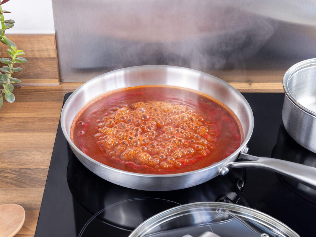 2-Piece Stainless Steel Frying Pan Set – 20 & 28cm